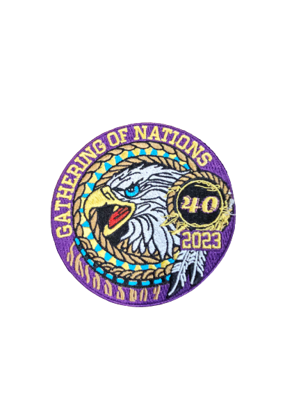 2023 Gathering of Nations Patch – Zia Events