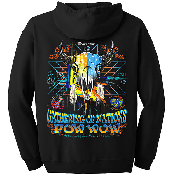 2024 GON Zipper Hood Poster Tee – Zia Events