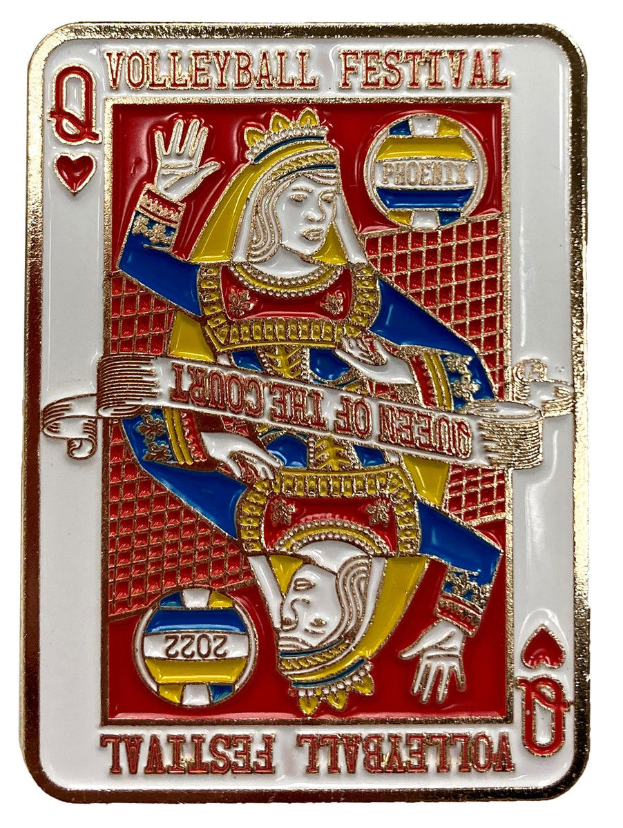 Volleyball Queen Pin – Zia Events